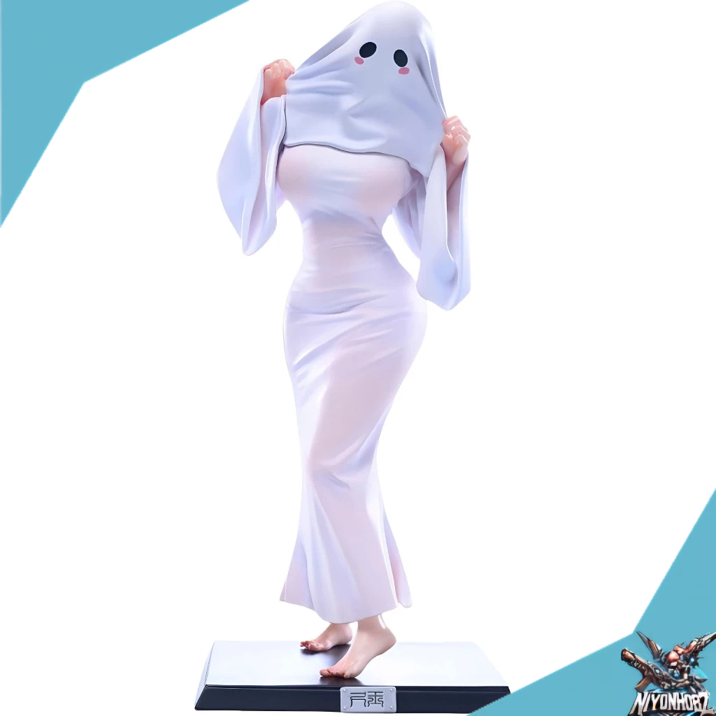 Douyin Cosplay Ghost Girl Model Sexy Cute White Dress, Kawaii Female ...
