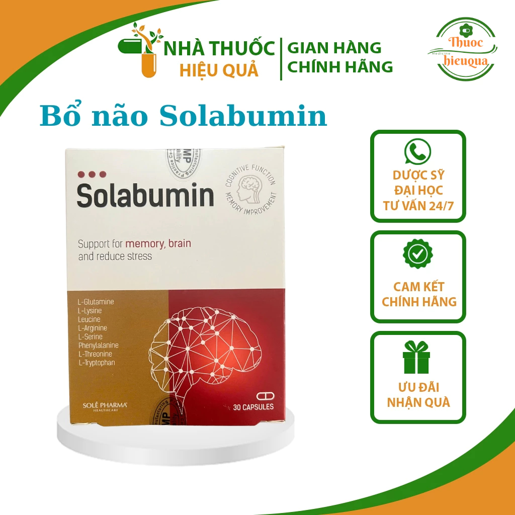 Solabumin brain supplement - Imported from Europe - Used for people who ...