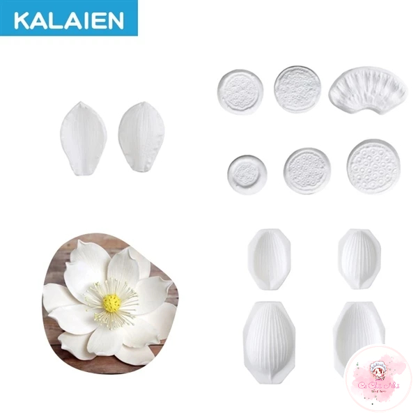 Lotus ribbed silicone mold (set of 9 Piece) | Shopee Malaysia