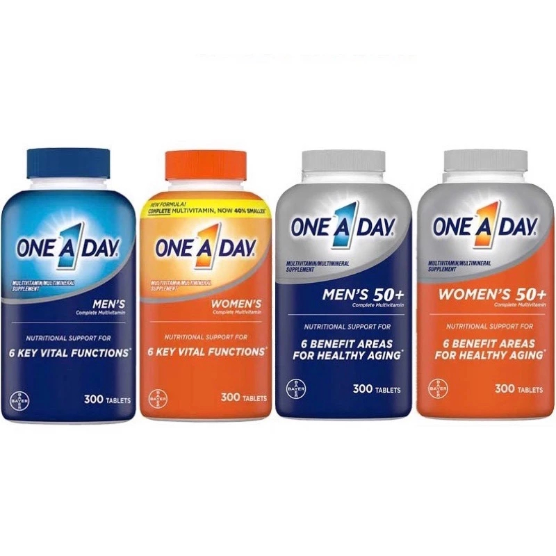 One A Day Men's Complete Multivitamin Multivitamin and Mineral ...