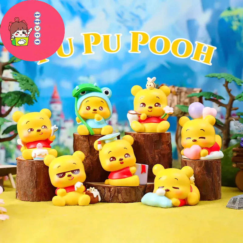 Pupu Pooh - Collectible 1 odd BOX BLIND BOX BLIND BOX cute Winne the ...