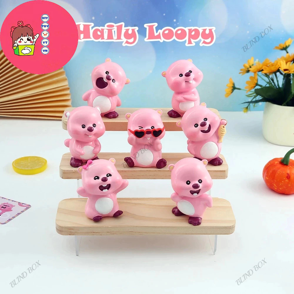 Haily loopy - Collectible BLIND BOX BLIND BOX toy, cute loopy pink ...