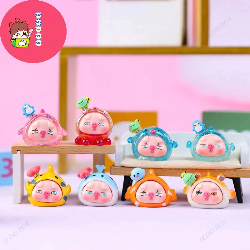Sea PIG - blind box toy, blind box, cute expressive SEA PIG model ...
