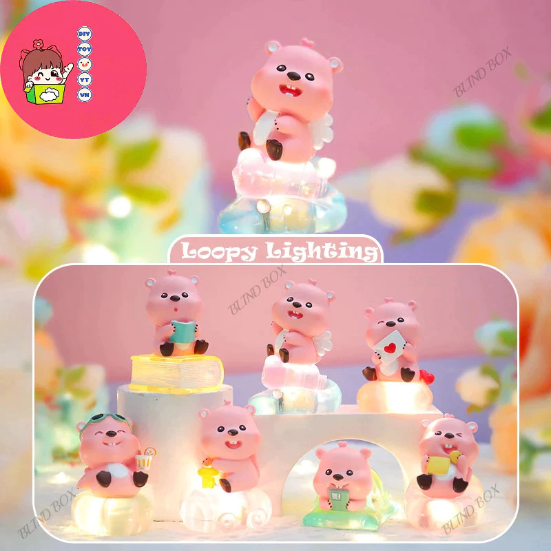 Loopy LIGHTING - Collectible BLIND BOX toy gifts, adorable little loopy ...