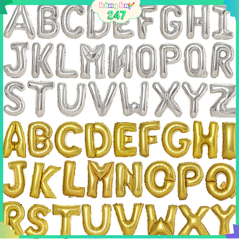 [40CM] Letter balloons with names, letter balloons to decorate ...