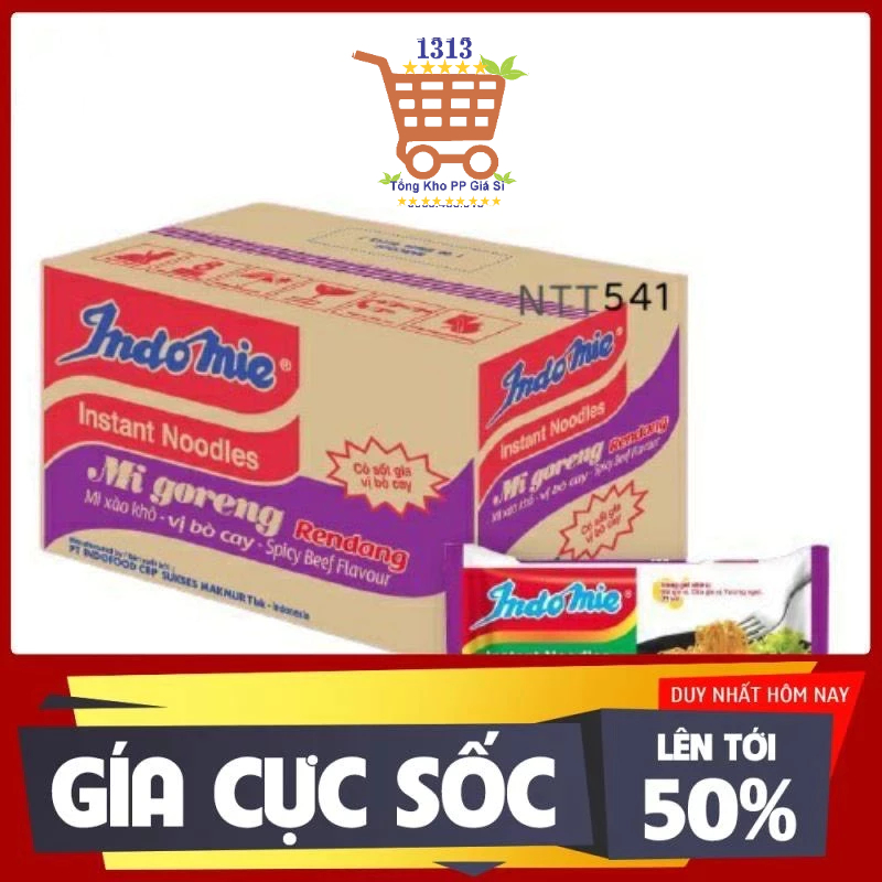 [ Indo MIXED NOODLES + ALL FLAVORS ] Box of 40 packs of indomie mixed ...