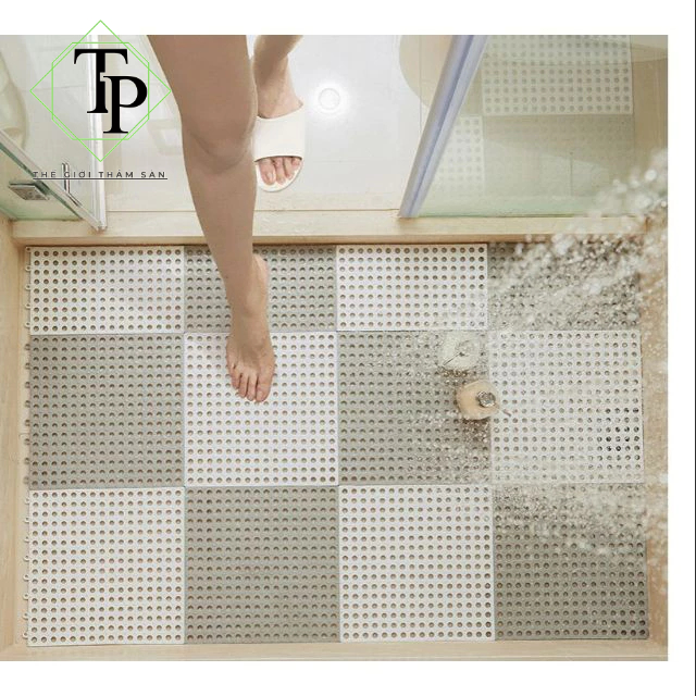 Antibacterial, anti-slip plastic mat, 30*30 cm size, clean, airy, soft ...