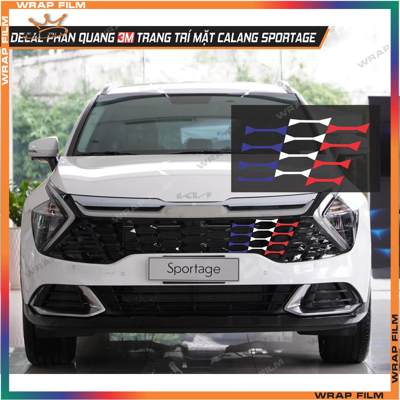 3m reflective Decal for Kia Sportage front cover | Shopee Malaysia