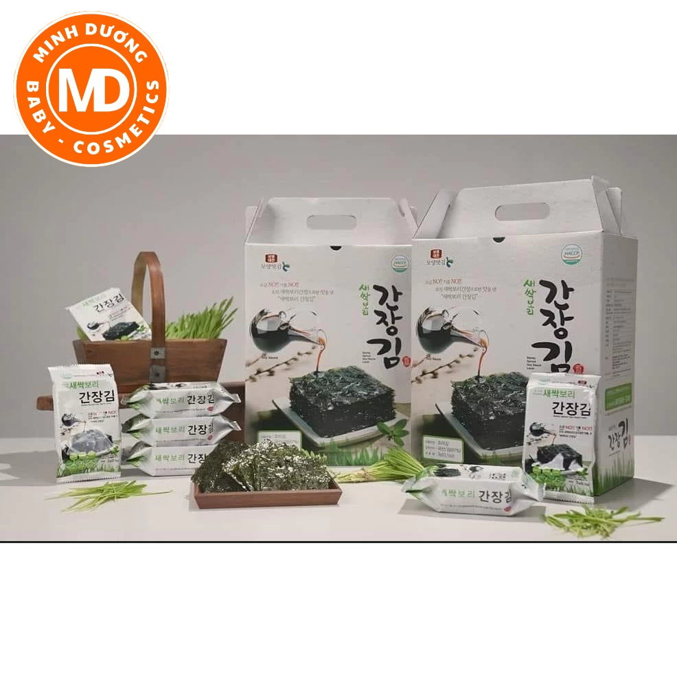 Korean seaweed snack 3 packs for babies to improve natural health ...