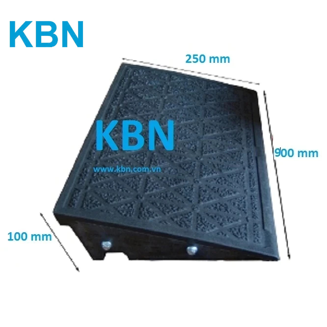 Ramp rubber, steps rubber 10cm high x 90cm long (exported to Japan ...