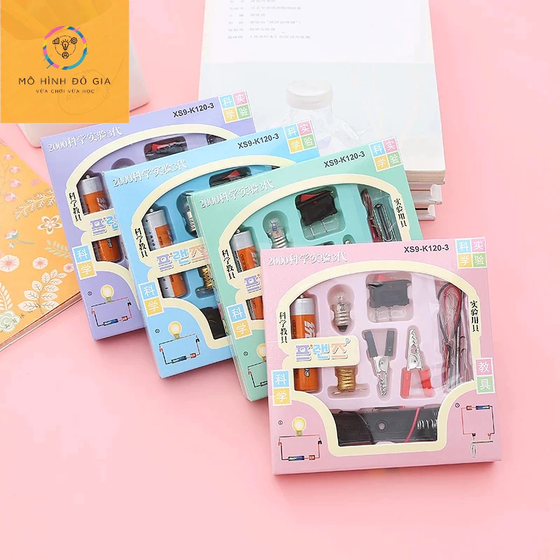 Stem Model Science Experiment Kit for Children Experiment Electric Bulb ...