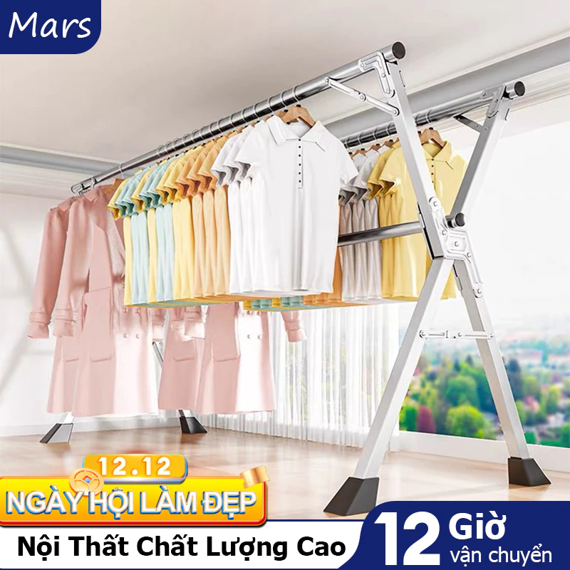 Smart 2-tier Clothes Drying Rack Folding clothes drying rack with ...