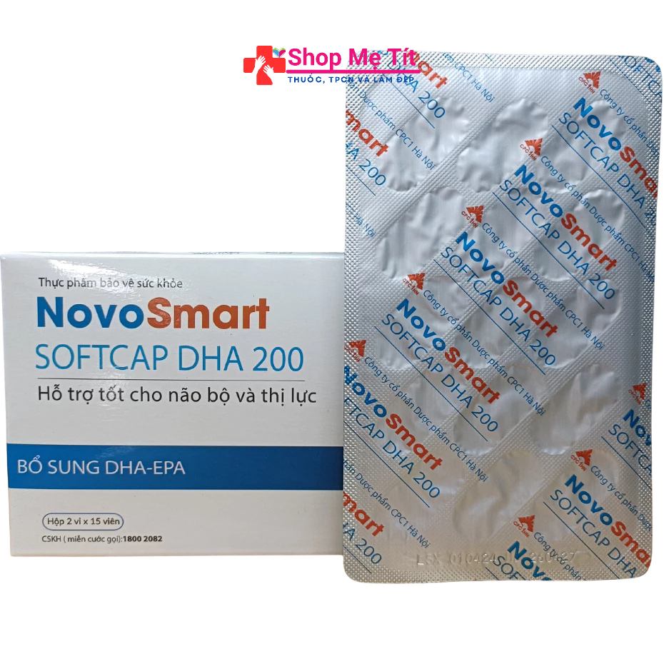 Novosmart softcap DHA 200 - High content of DHA, EPA supplement to ...