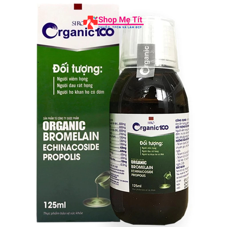 Organic Syrup 100 - Reduces original symptoms of bronchitis such as ...