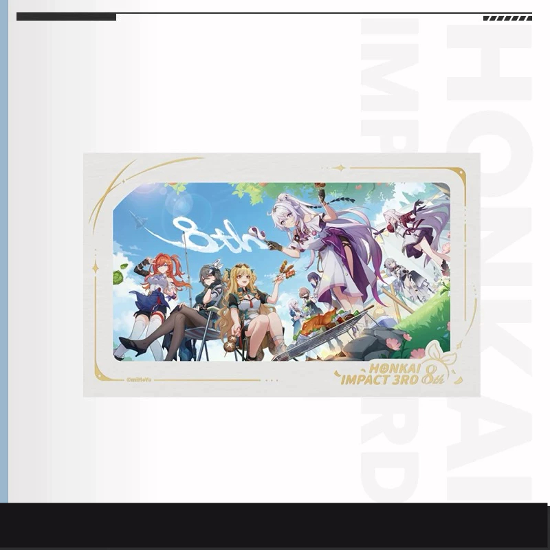 [Honkai Impact 3] HI3 Character 8th Anniversary Movie Shadow Postcard ...