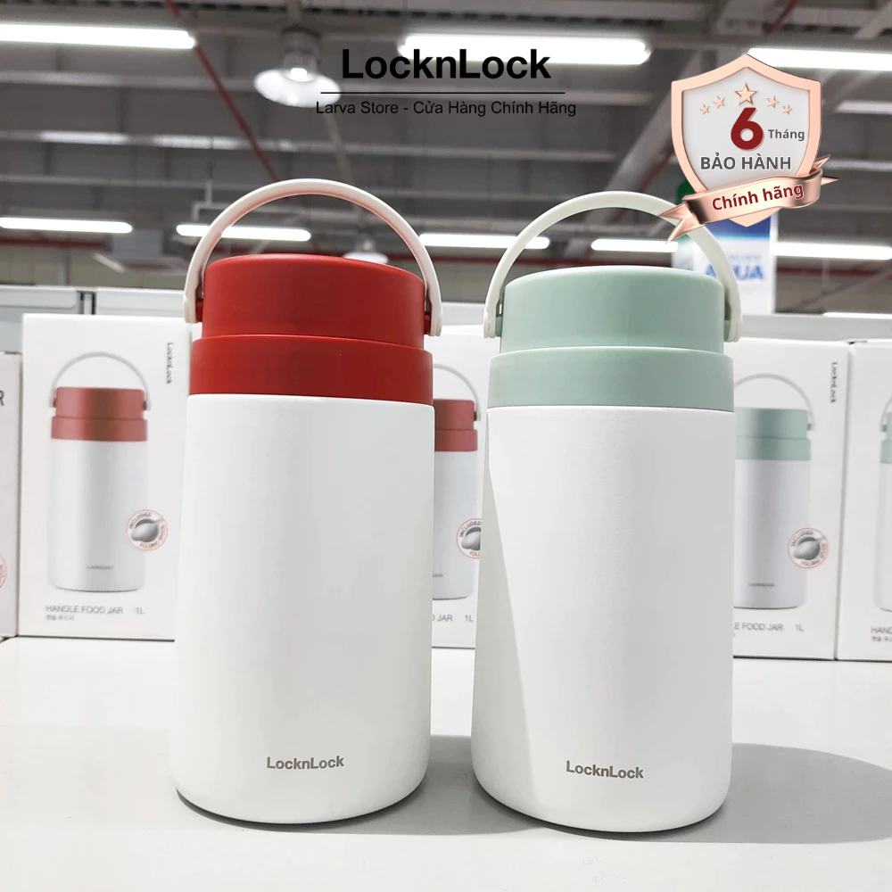 Locknlock Handle Food Jar LHC8043 1 Liter - mint Green | Shopee Malaysia