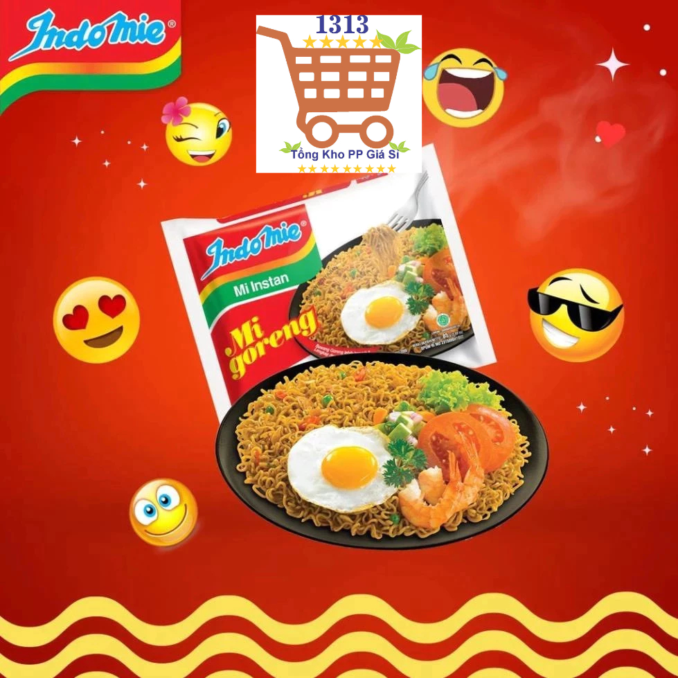 Carton of 20 packs of Indomie Mixed Noodles of All Flavors: Special ...