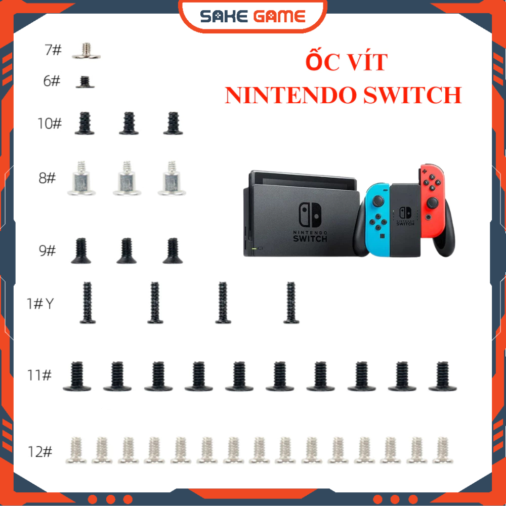 Nintendo Switch Screws V1 V2 Switch Screws V1 V2 Screws V1 V2 Screws ...