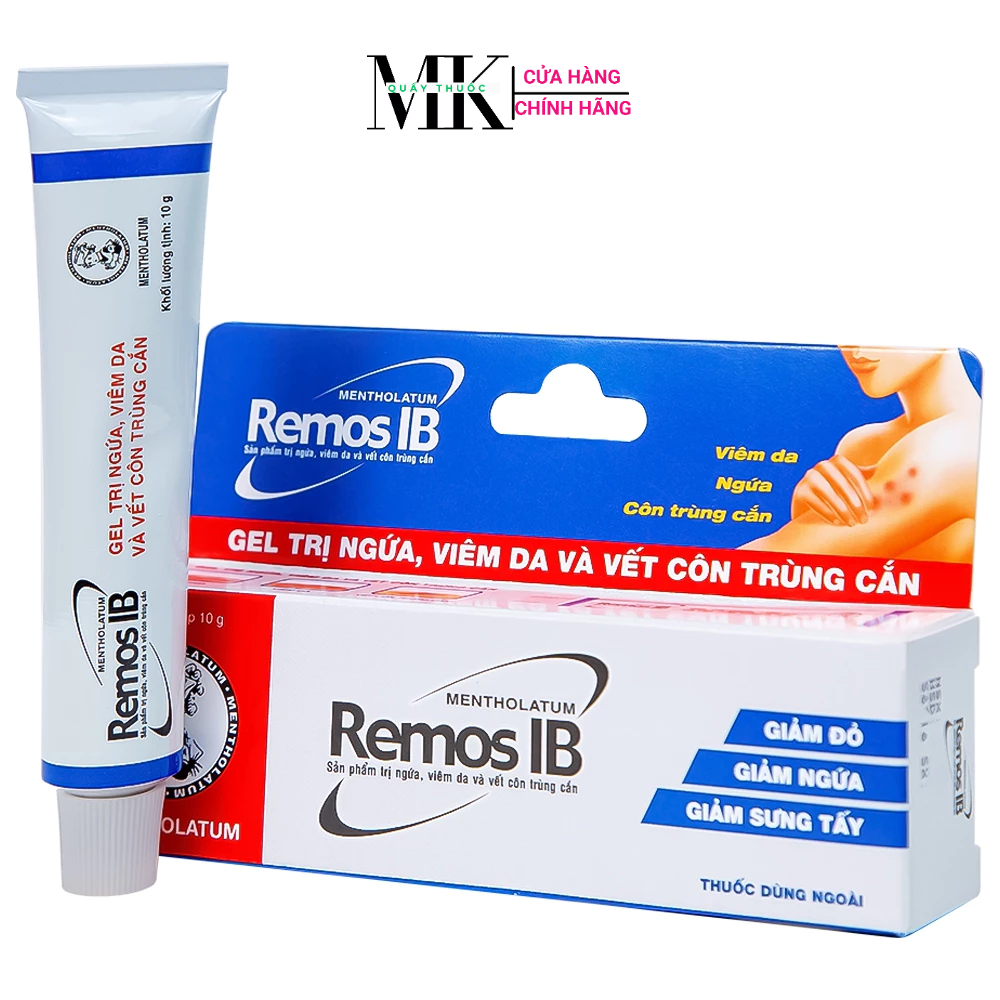 REMOS IB Gel reduces redness, reduces itching caused by mosquito bites ...