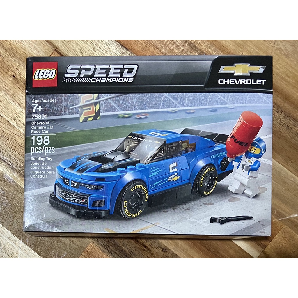 Box 75891 Iego Speed Champions Chevrolet Camaro ZL1 Race Car assembly ...