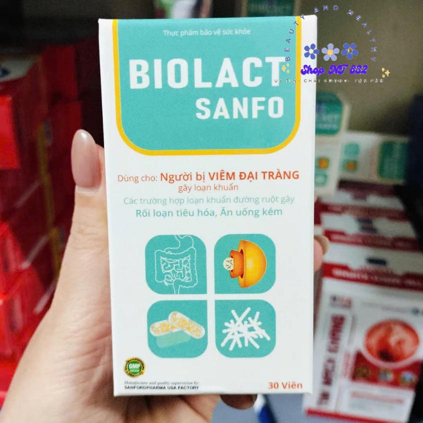Biolact Sanfo, Supports reducing digestive disorders caused by ...