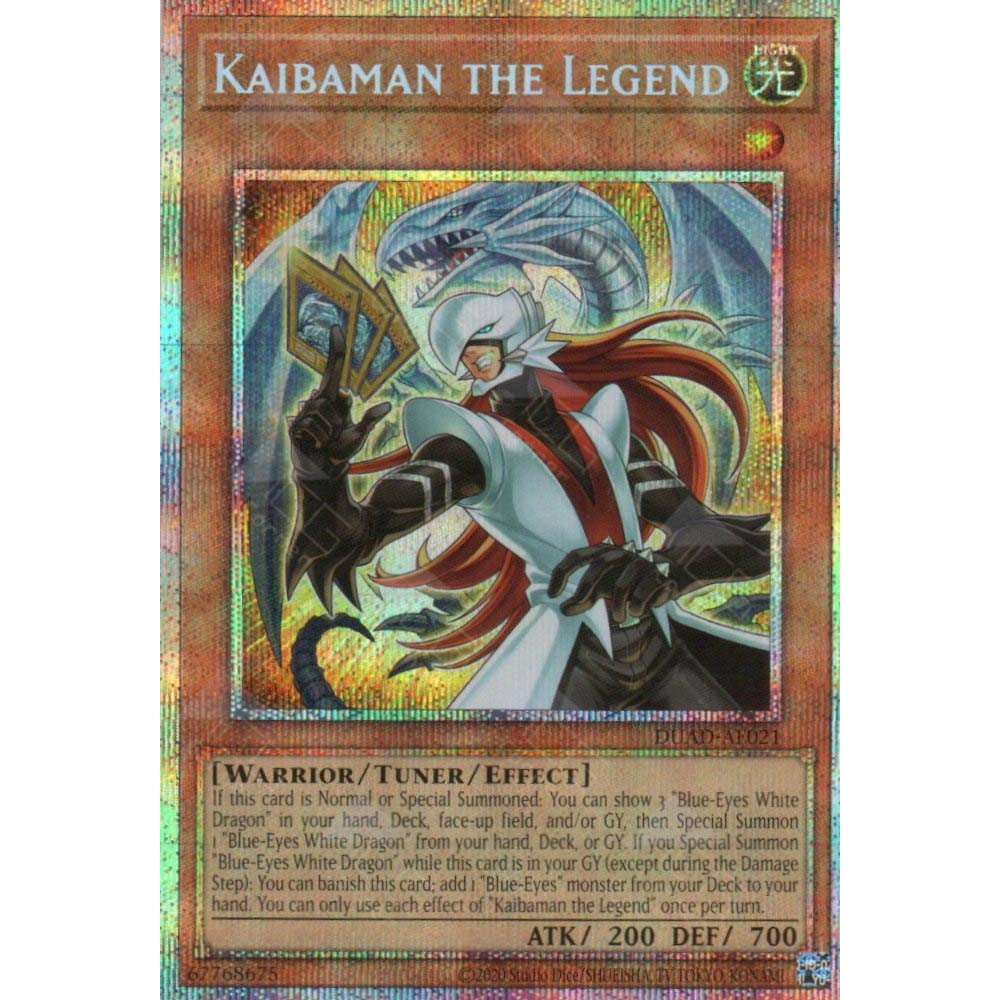 [ Genuine Yugioh Card ] DUAD-AE021 Kaibaman the Legend (PSER) | Shopee ...