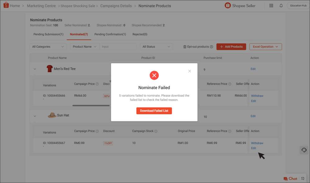 Shopee Shocking Sale | Shopee MY Seller Education Hub
