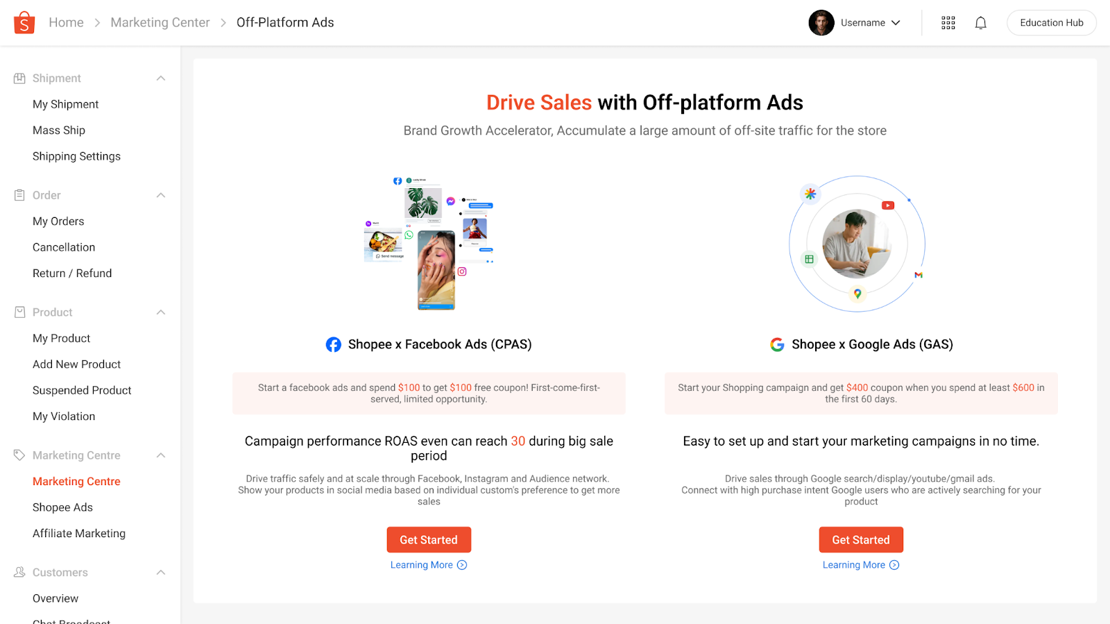 Google Ads with Shopee (Seller Centre): Onboarding and Setup Guide ...