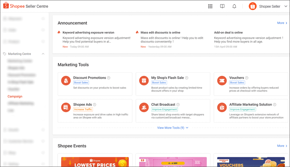 FAQs on Shocking Sale Packages | MY Seller [Shopee]