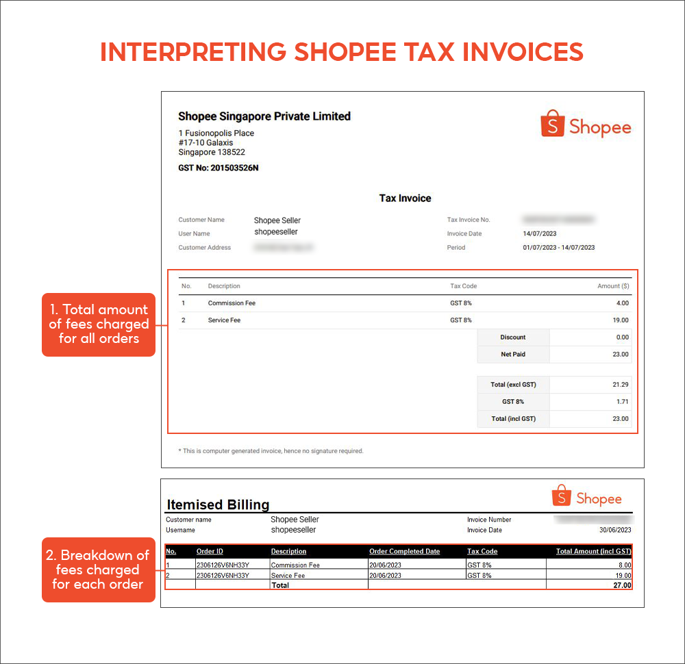 Checking My Tax Invoices | MY Seller Education [Shopee]