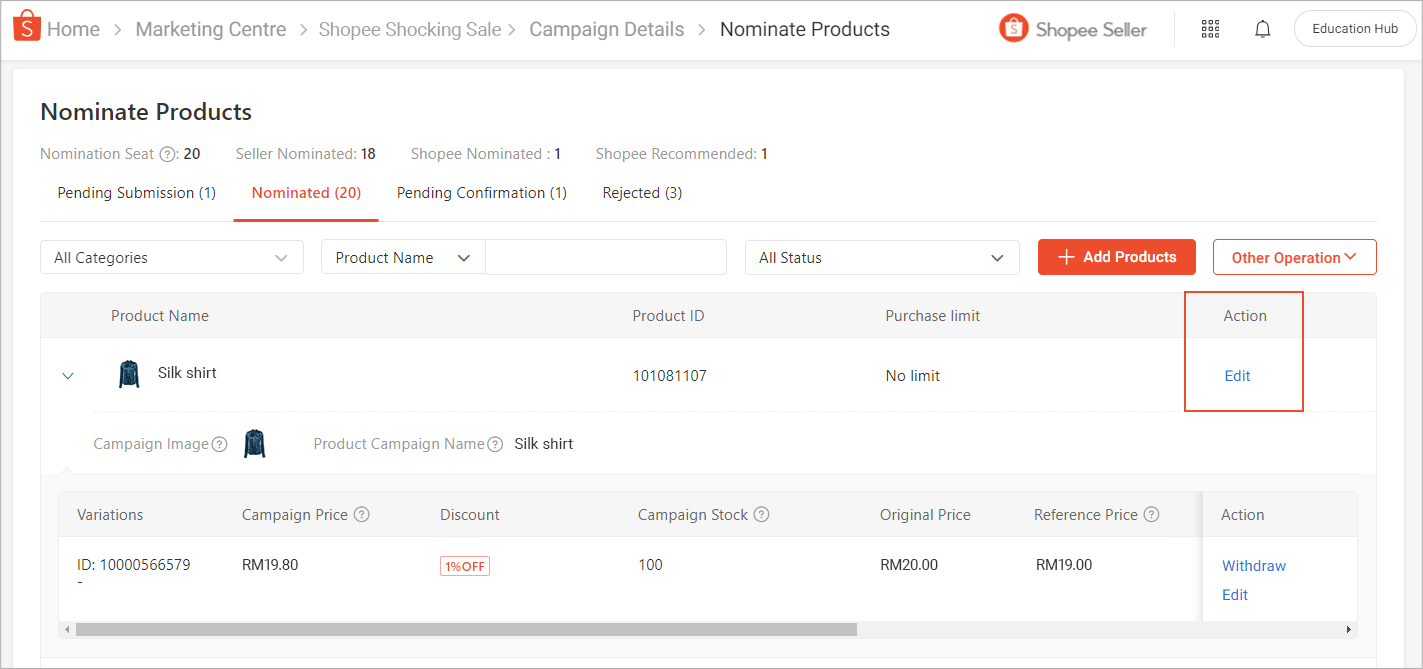 Shopee Shocking Sale | Shopee MY Seller Education Hub