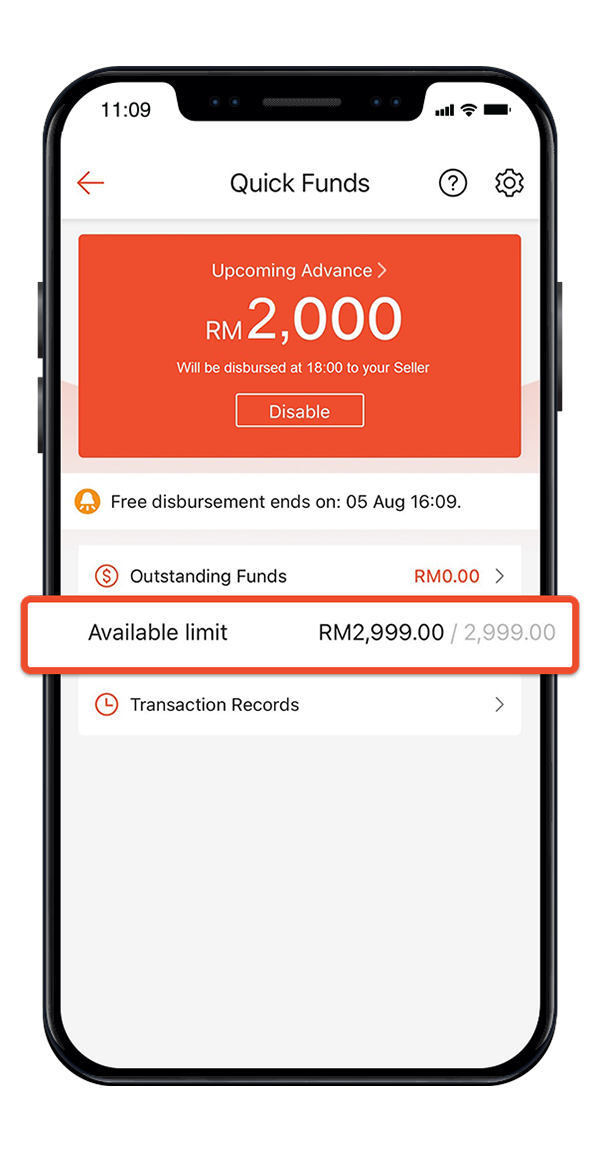 Quick Funds: Frequently Asked Questions (FAQ) | Shopee MY Seller ...