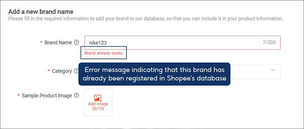Submit brand registration form | MY Seller Education [Shopee]