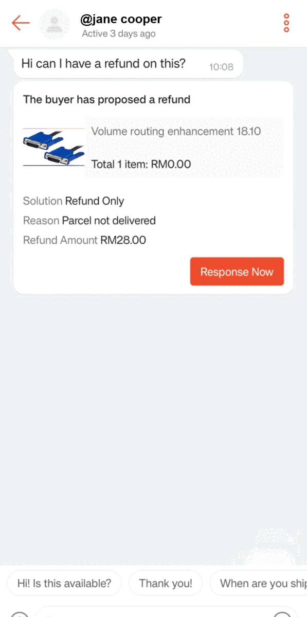 Responding to Refund Requests via Shopee Chat | Shopee MY Seller ...
