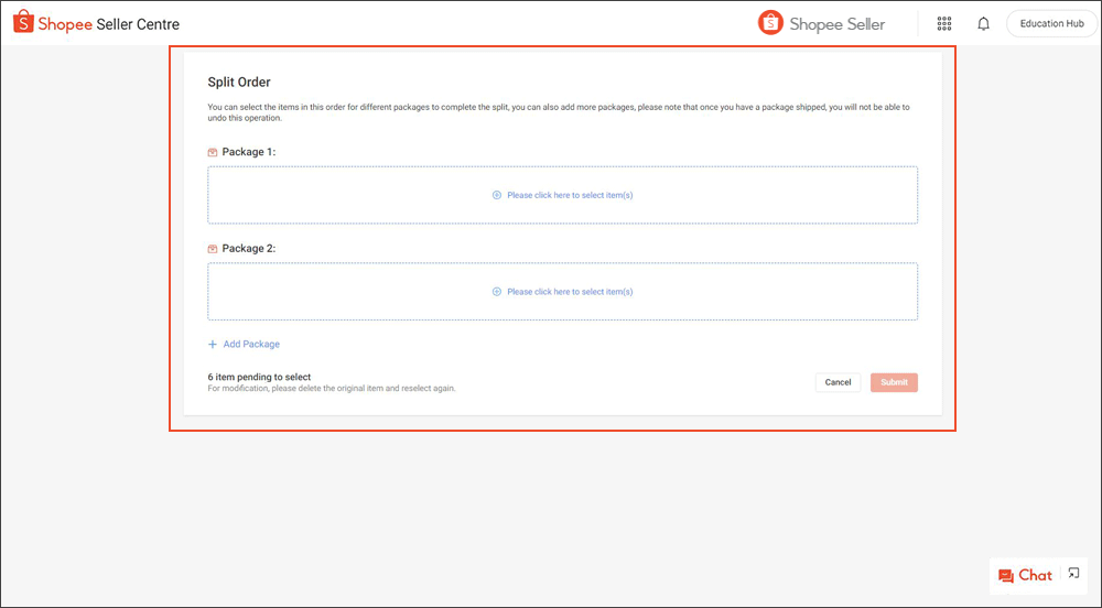 Split Order Feature | MY Seller Education [Shopee]