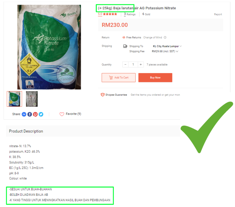 Guideline on Marketplace Listing Practices - Improper Content Listing | Shopee MY Seller ...