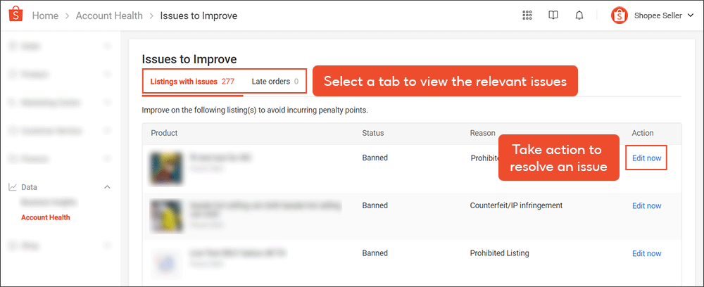 Managing Account Health | MY Seller Education [Shopee]