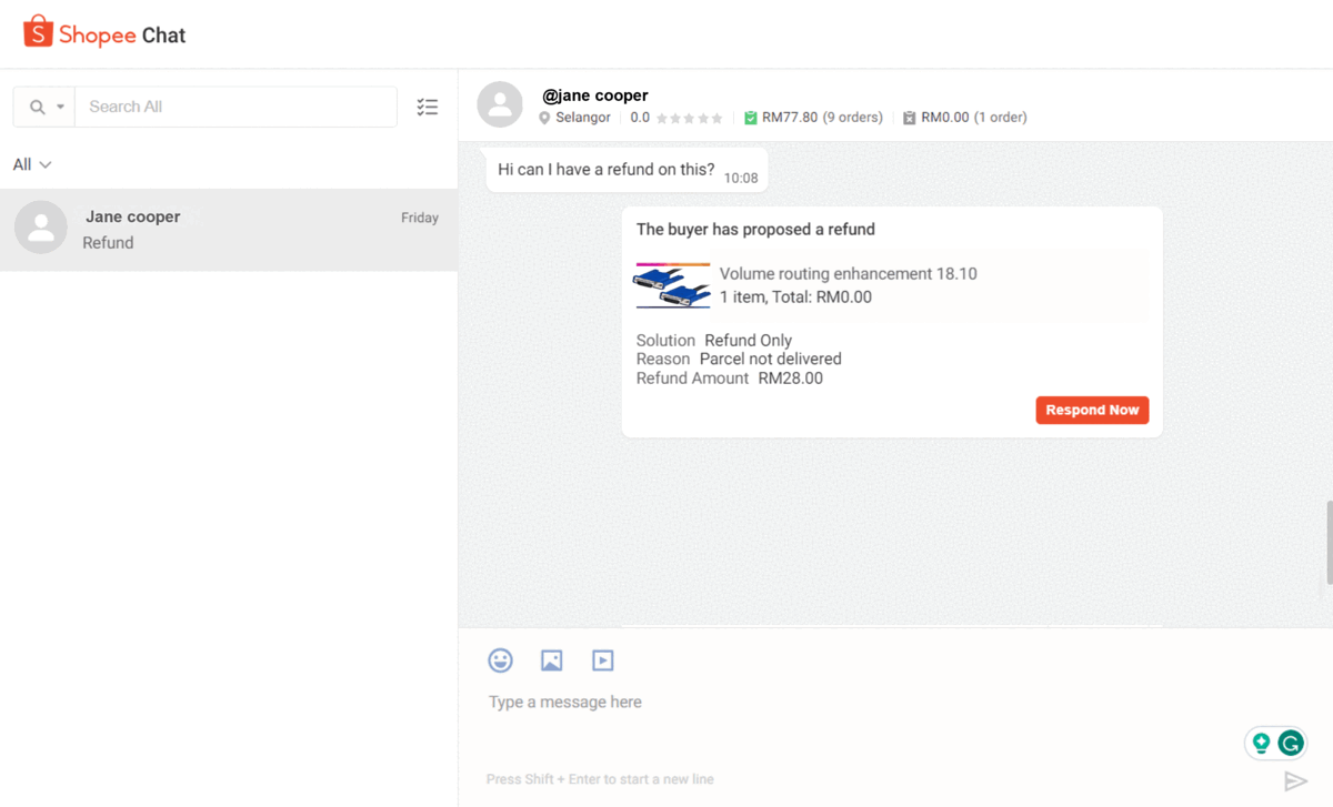 Responding to Refund Requests via Shopee Chat | Shopee MY Seller ...