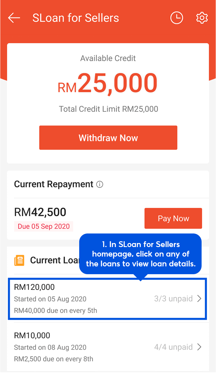 SLoan for Sellers e-Invoice FAQ | Shopee MY Seller Education Hub