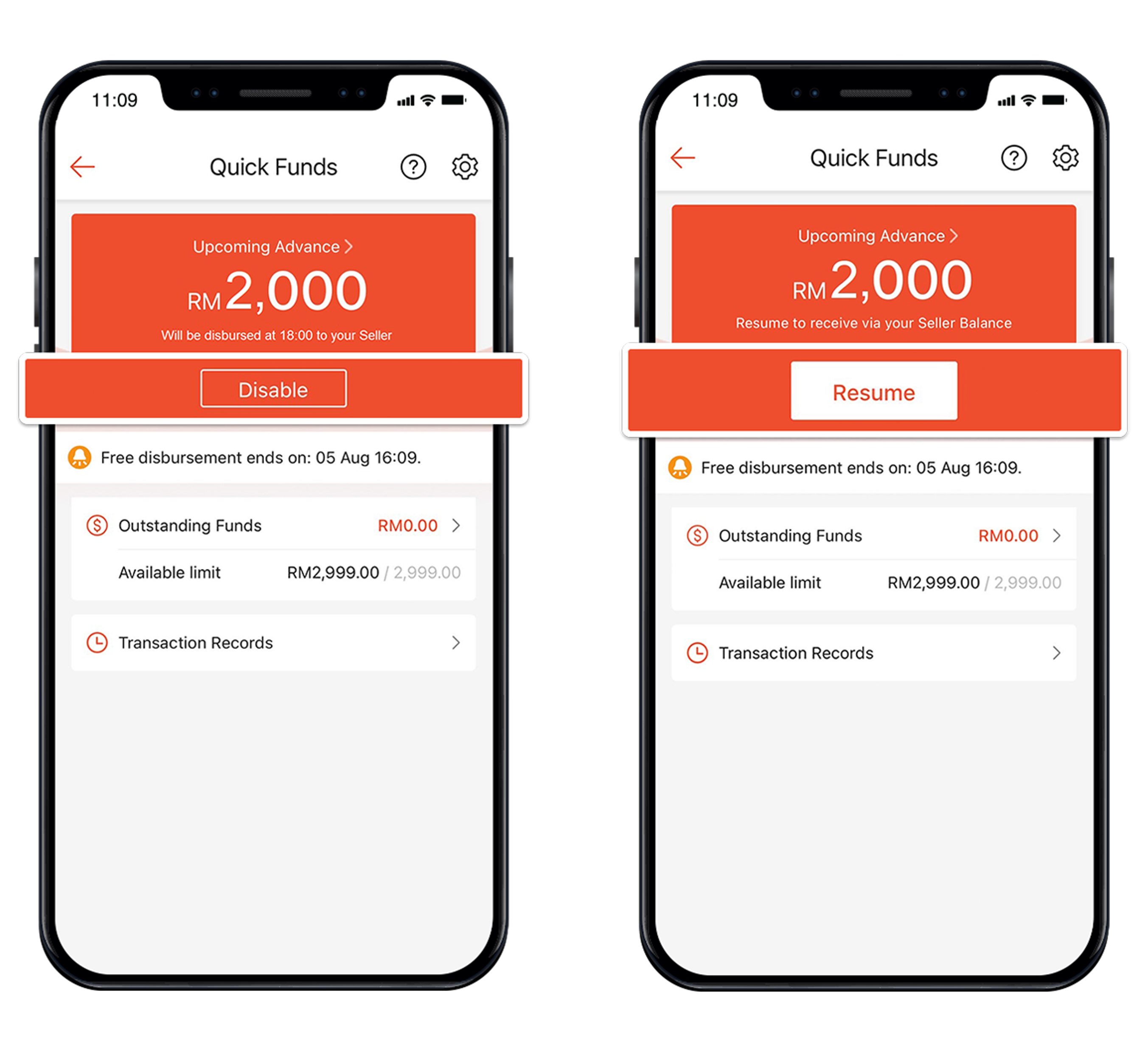 Quick Funds: Frequently Asked Questions (FAQ) | Shopee MY Seller ...