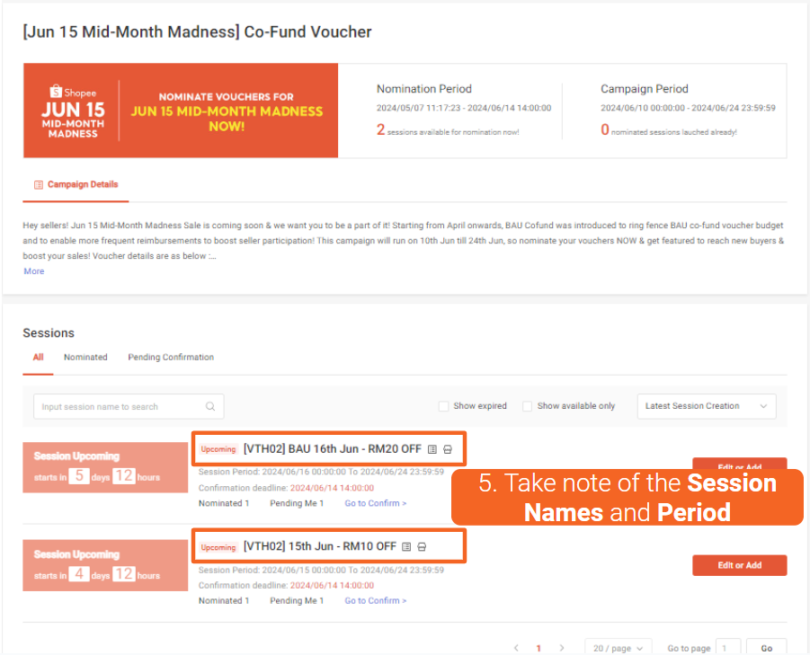 Co-fund Vouchers | Shopee MY Seller Education Hub