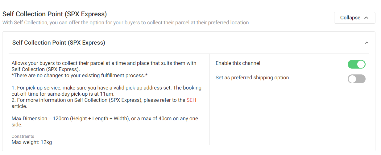 Intro to Self Collection Point (SPX Express) | MY Seller Education [Shopee]