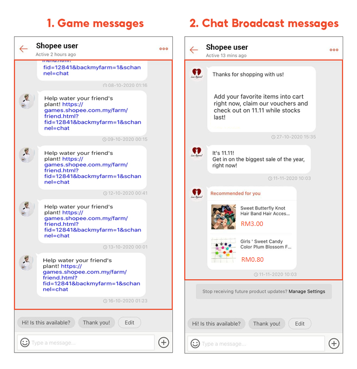 Updates on Chat Response Rate (CRR) calculations | Shopee MY Seller ...