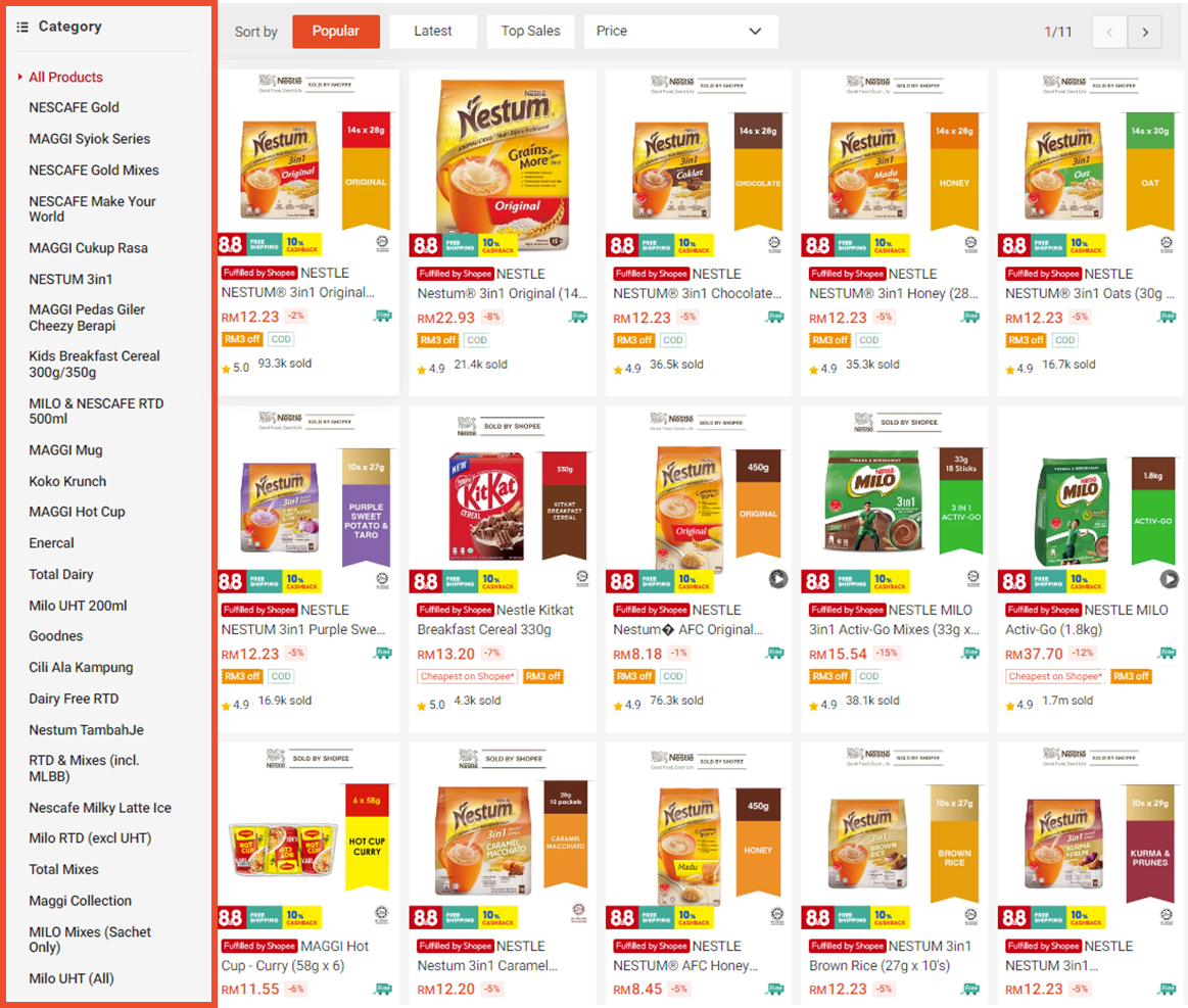 Setting up your shop categories | Shopee MY Seller Education Hub