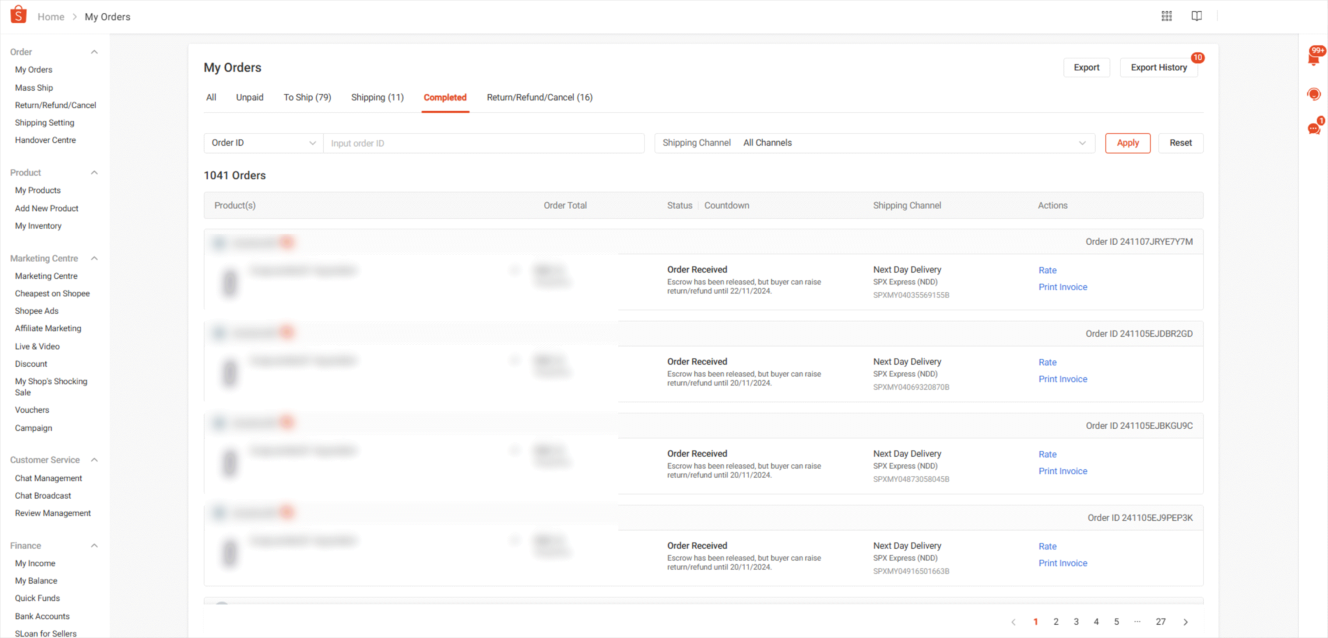 Buyer Invoice Generation Feature | Shopee MY Seller Education Hub
