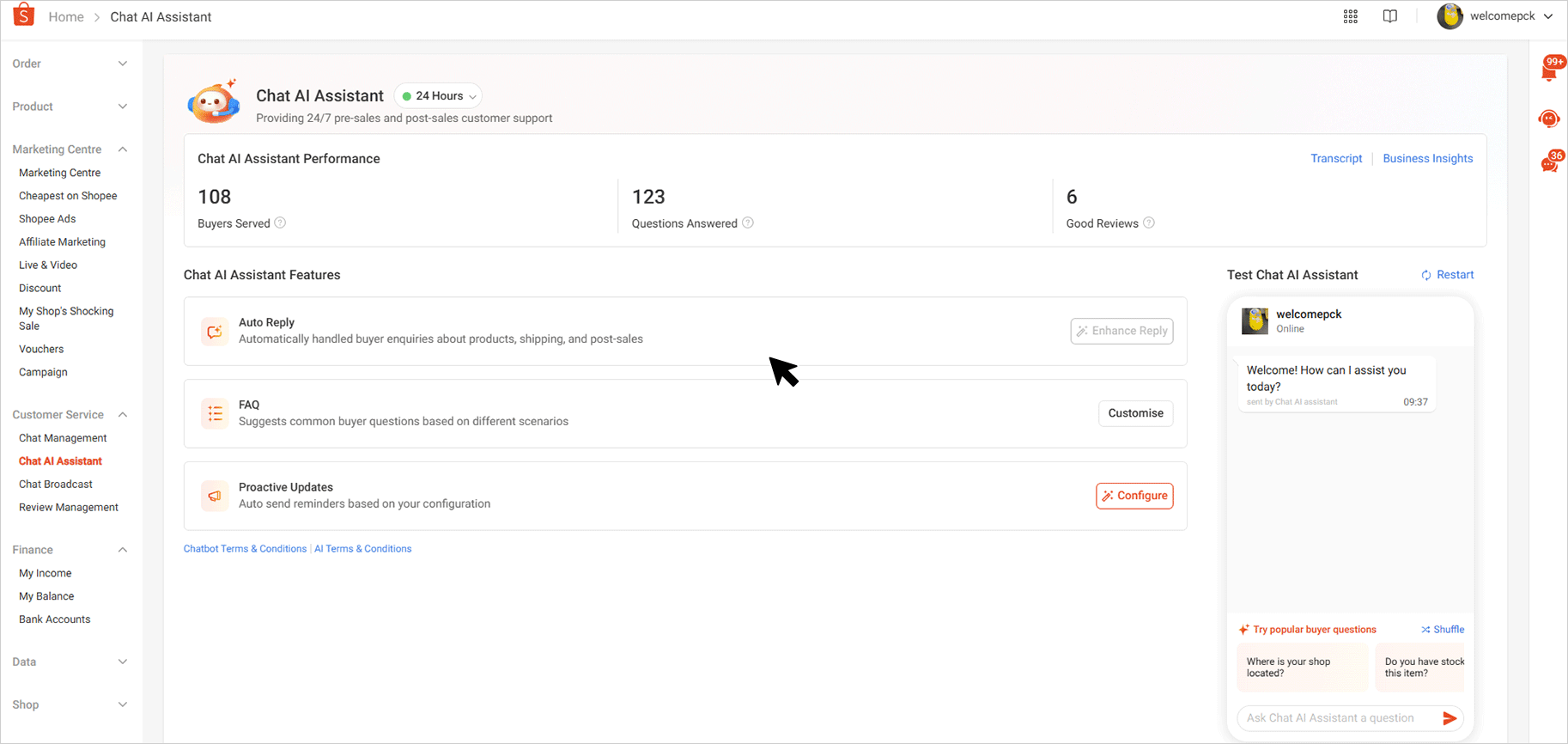 How to view Chat Transcript | Shopee MY Seller Education Hub