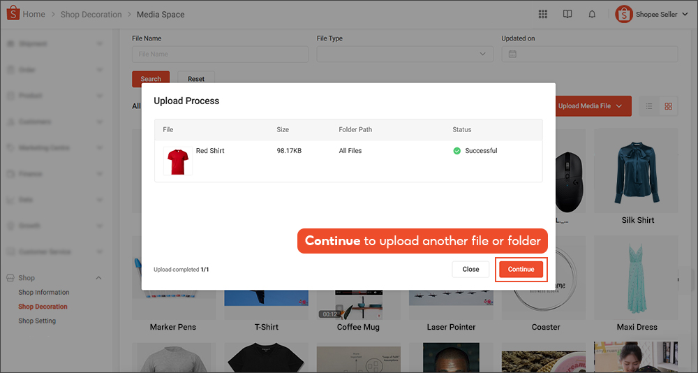 Uploading to Media Space | MY Seller Education [Shopee]