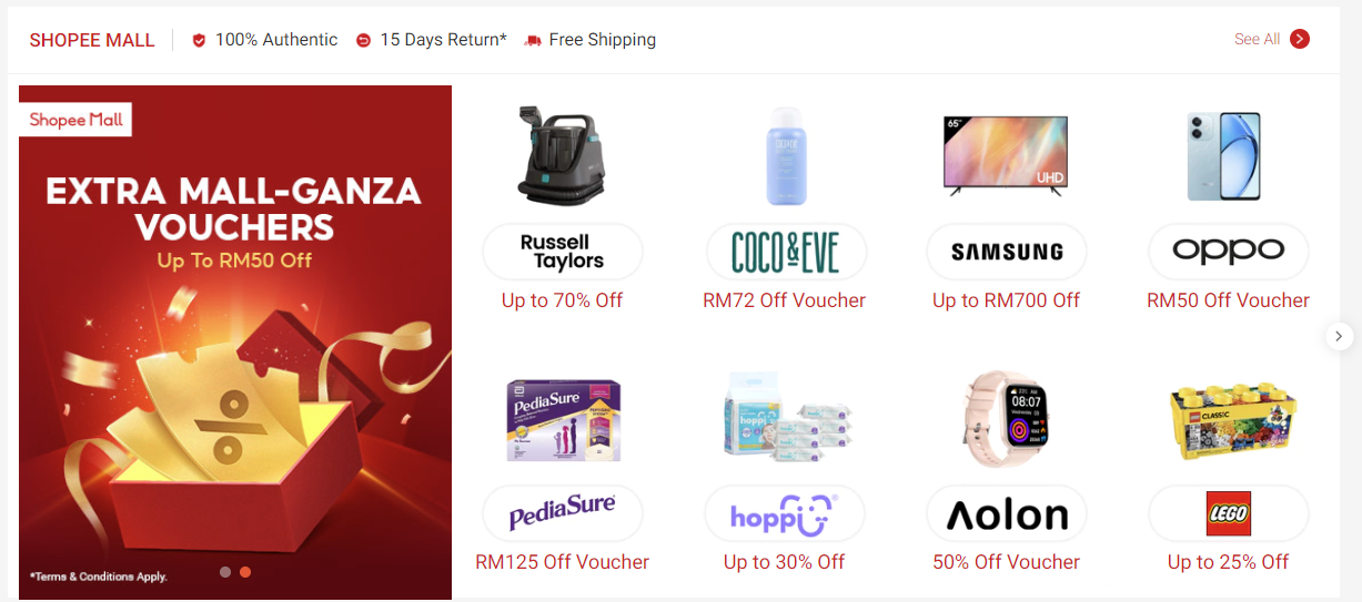 What is Shopee Mall? | Shopee MY Seller Education Hub