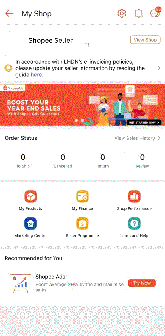 How do I add/edit my address? | Shopee MY Seller Education Hub