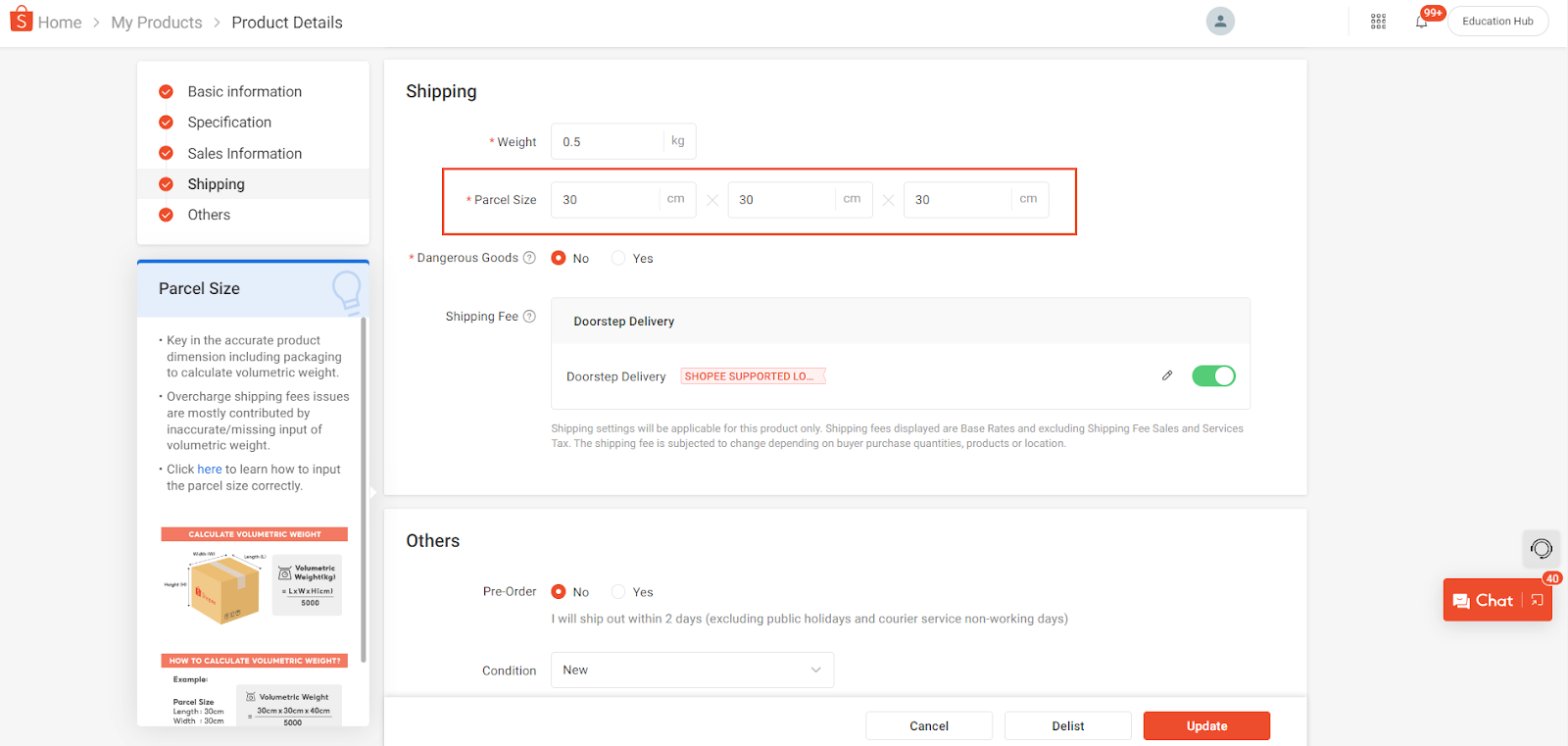 Overcharged Shipping Fee | Shopee MY Seller Education Hub